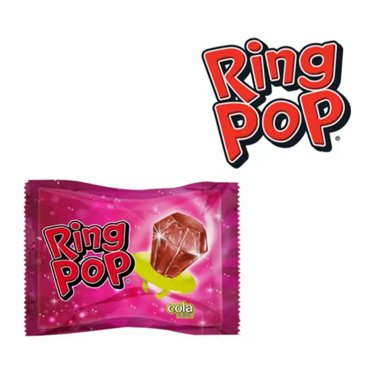 Bazooka Ring Pop Cola Flvr 10Gm