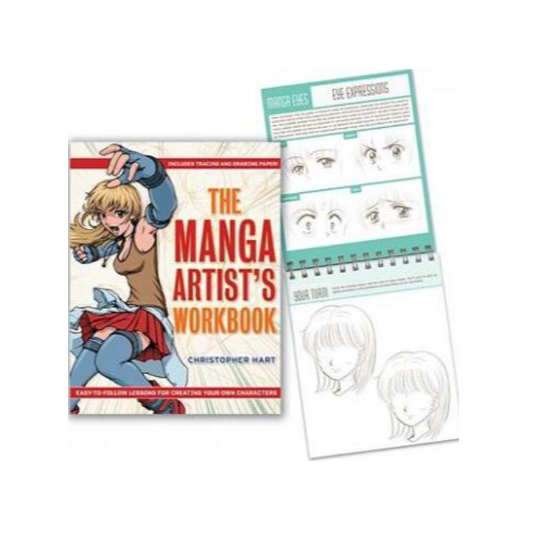 The Manga Artist's Workbook: Easy-To-Follow Lessons for Creating Your ...