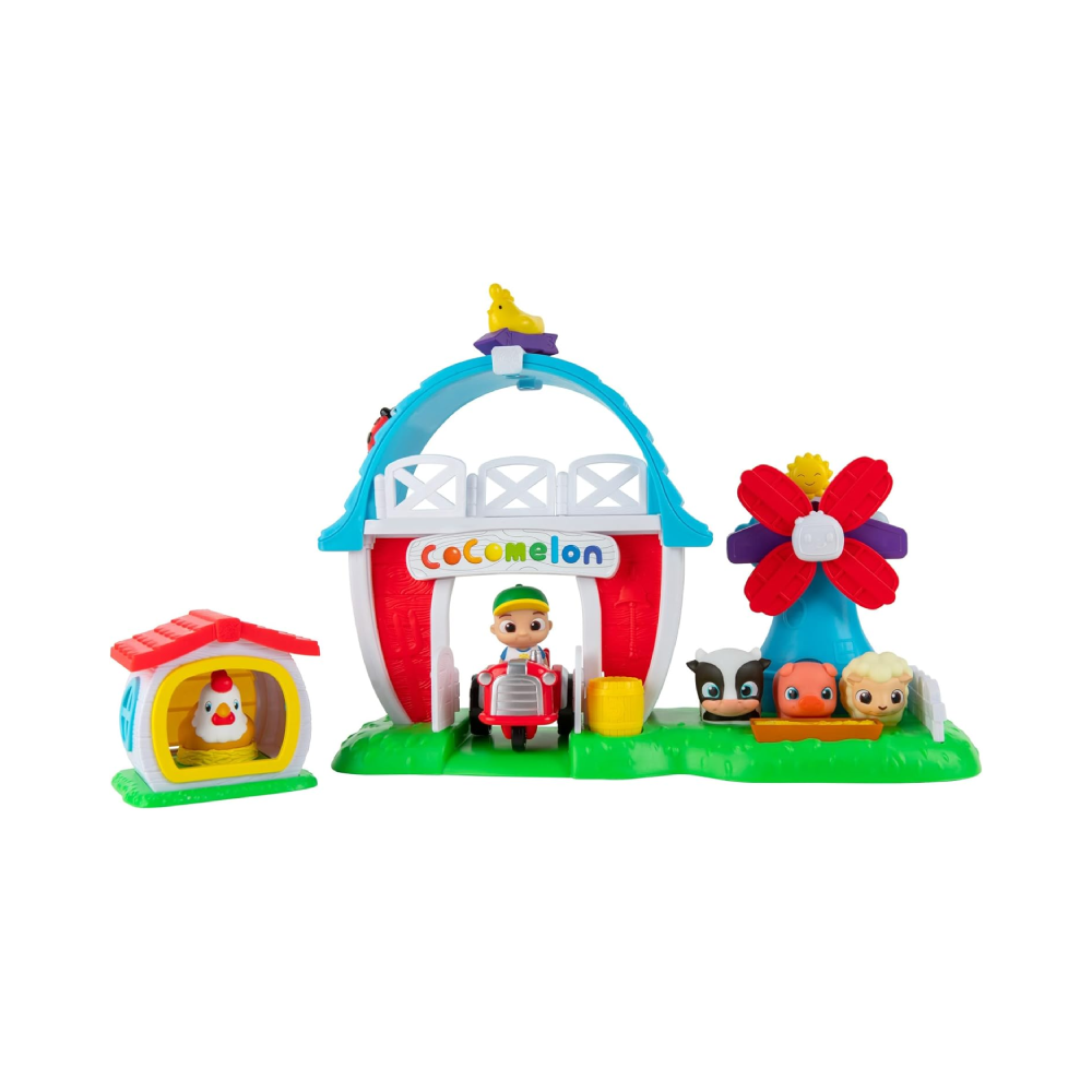 Cocomelon Petting Farm Playset Pack 8Pcs