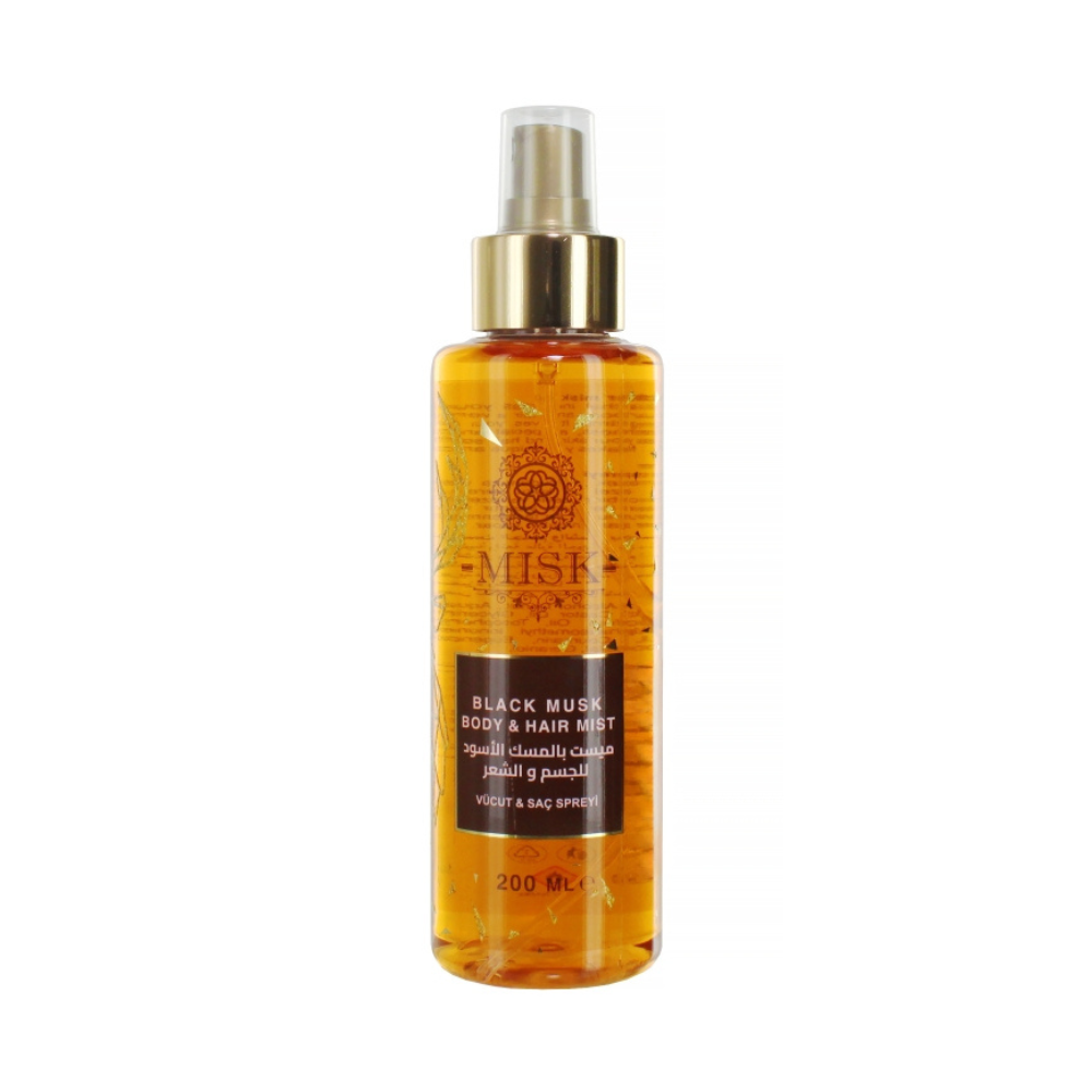 Misk Black Musk Body & Hair Mist Spray 200ml