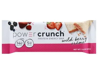 Power Crunch Wild Berry Creme Protein Bar 40G