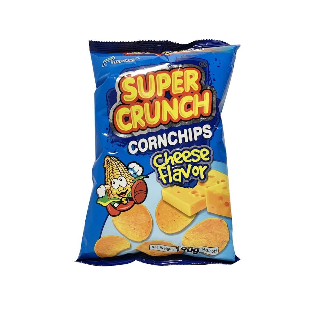 Super Crunch Cheesiest Flavor Corn Chips, 120G