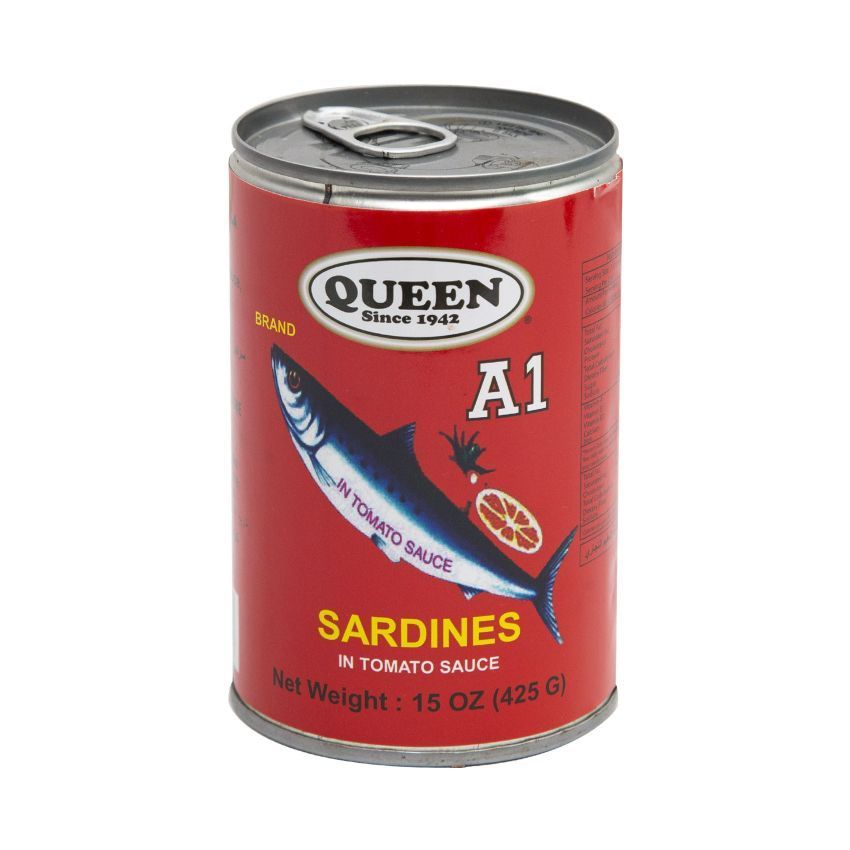Queen Sardines In Tomato Sauce 425G