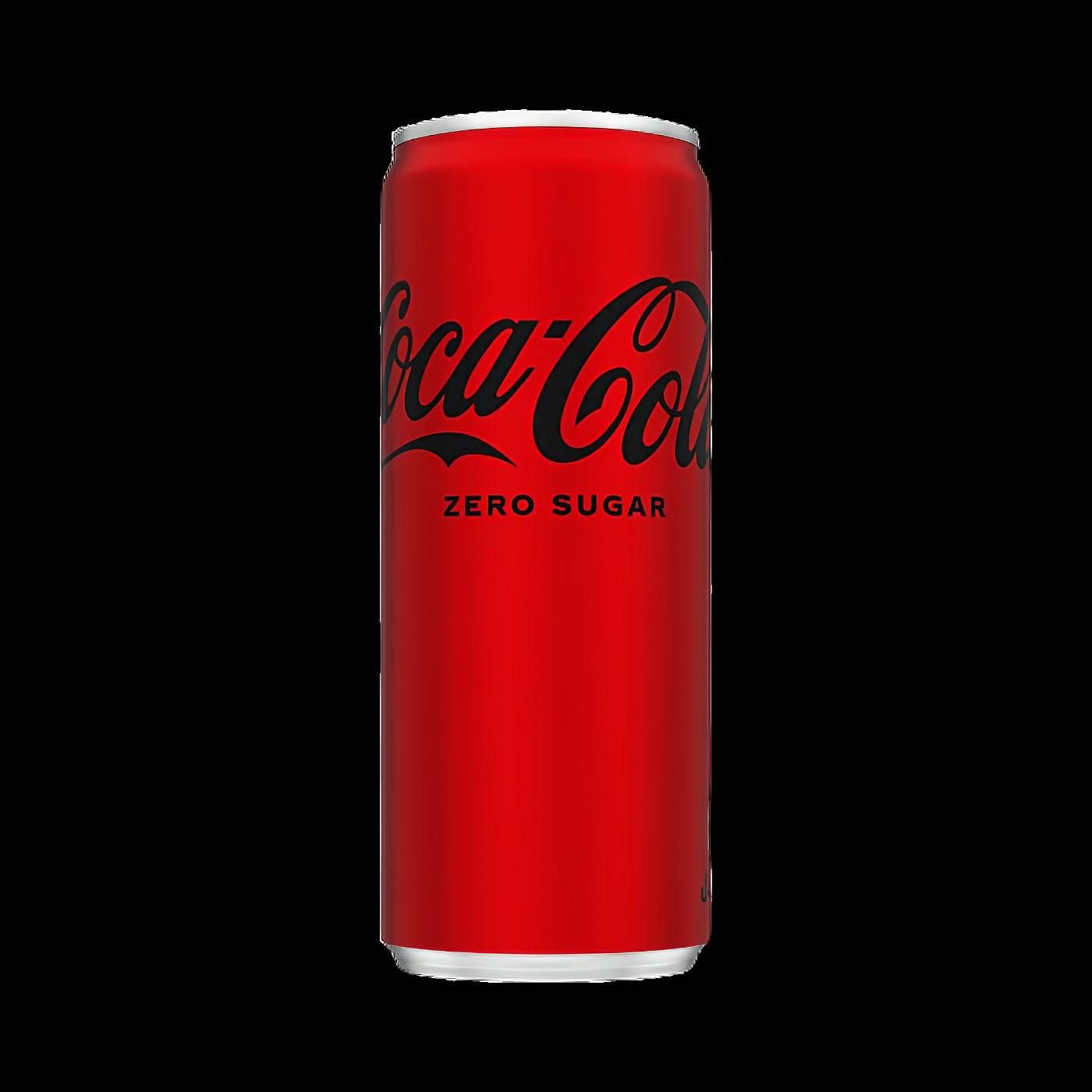 Coca Cola Zero Soft Drink Can, 250Ml