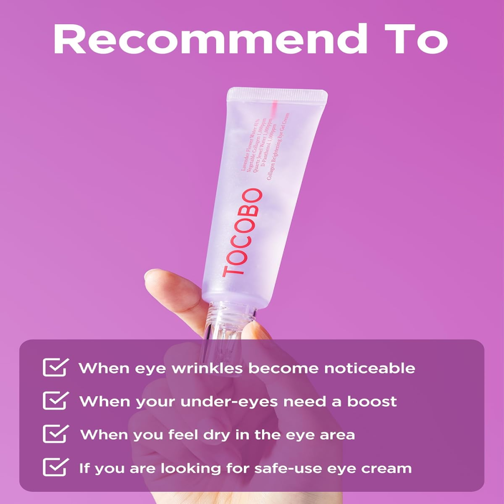 Shop Tocobo Collagen Brightening Eye Gel Cream | Snoonu