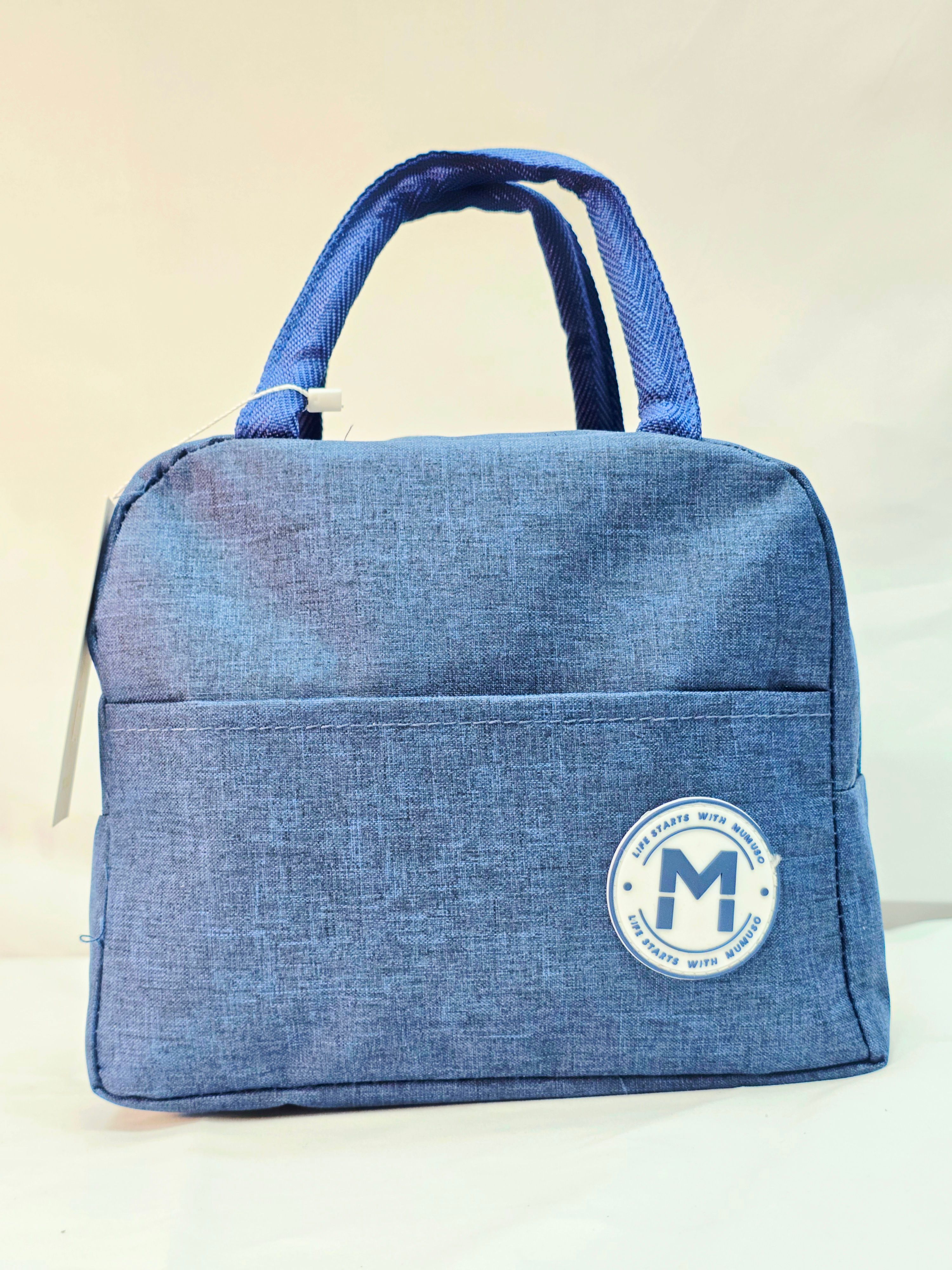 Insulated Lunch Bag (Navy Blue)