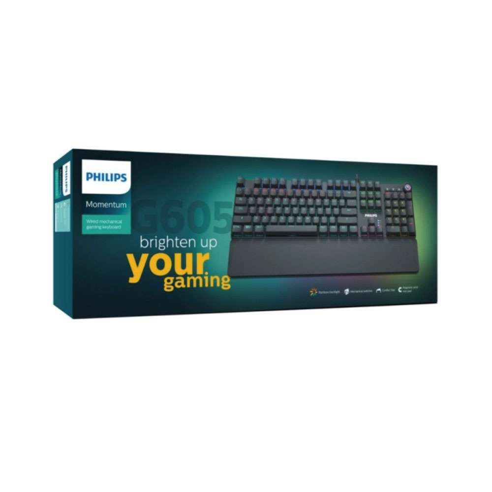Buy Philips G-605 Mechanical RGB Gaming Keyboard | Snoonu