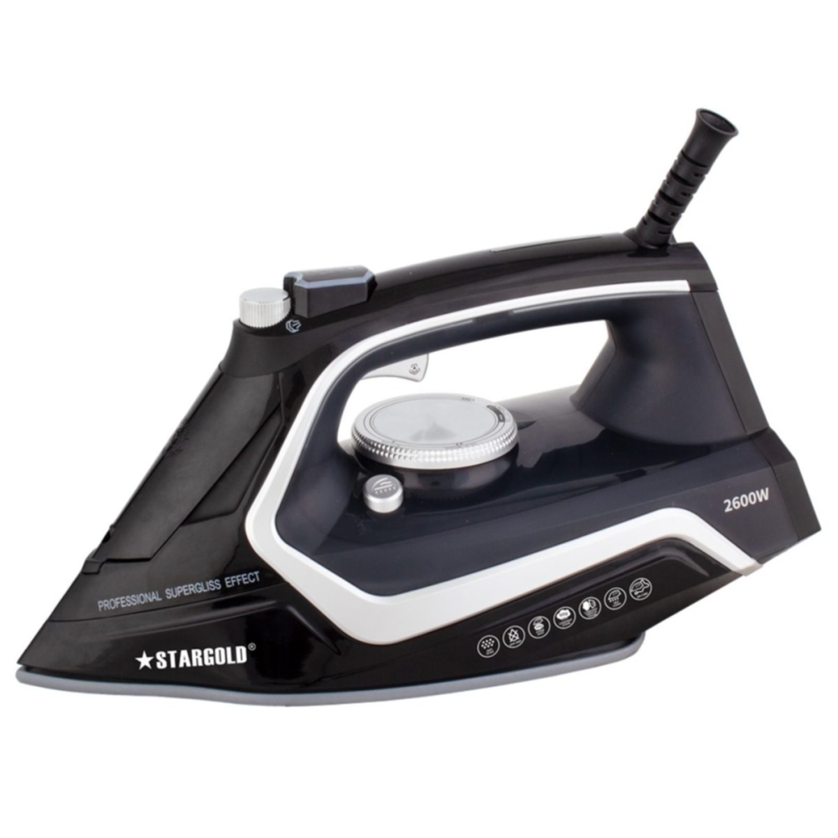 Steam Iron box Stargold SG-981 2200W Dry with Ceramic Soleplate, Self ...